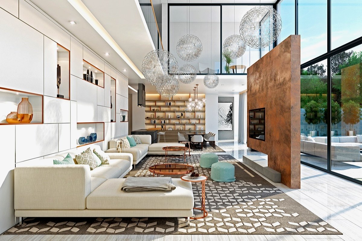 How to Design a Modern Open Plan Living Space - Home Decoraide